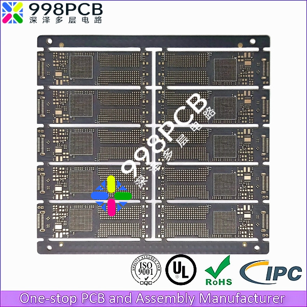 10层固态U盘pcb - hdi-多层pcb-pcb打样-快速pcb打样-998pcb