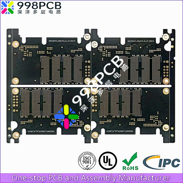 6层SSD固态硬盘PCB-ssd pcb-6层固态硬盘pcb-深泽多层电路
